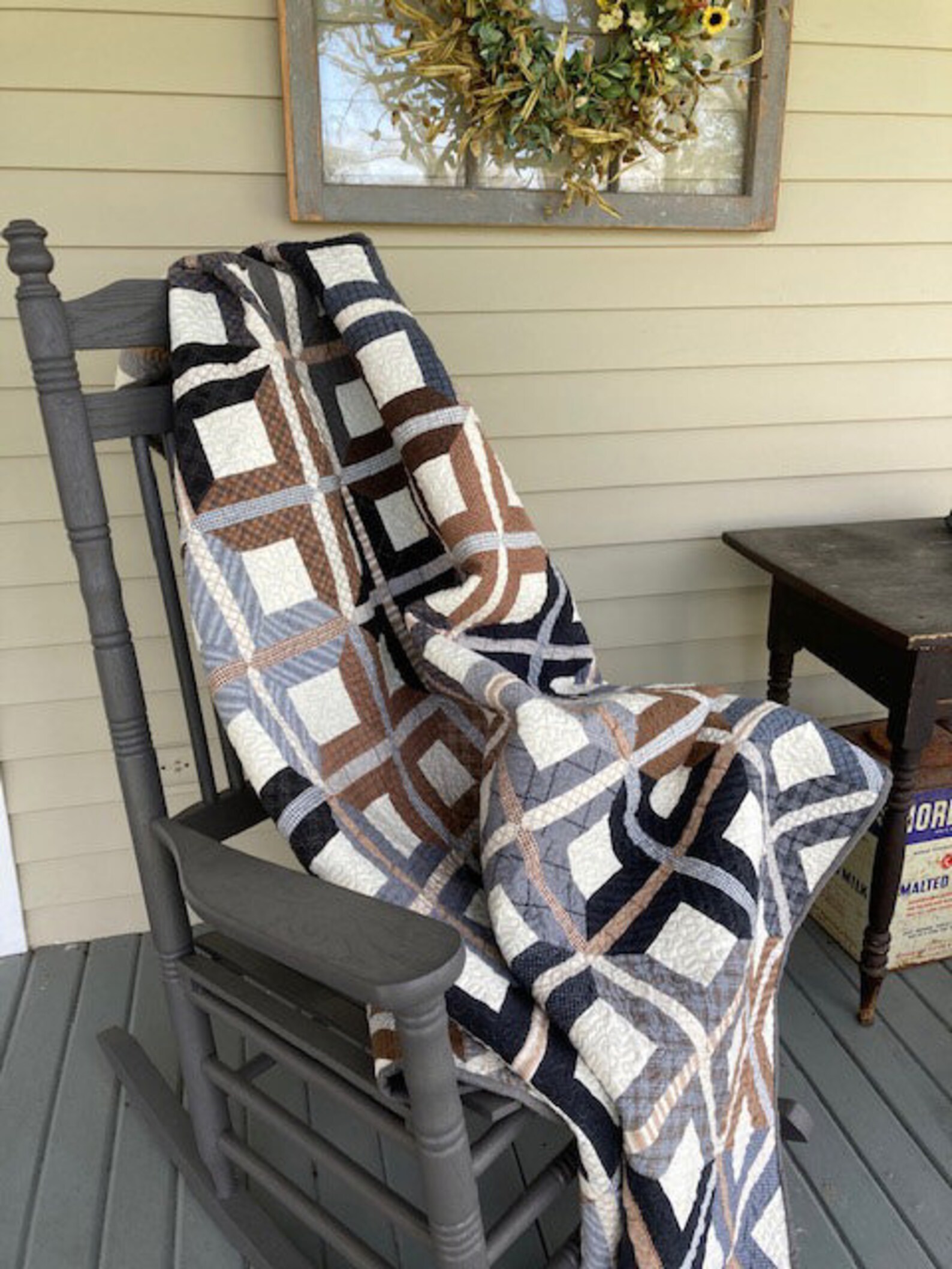 Cozy Comfort Quilt Pattern 66"' X 77" Flannel Fabric - Etsy