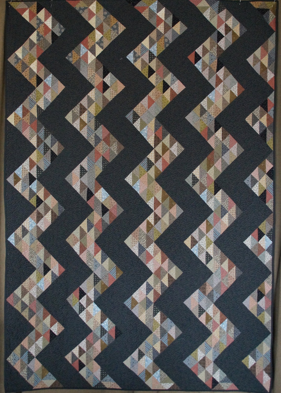 Stormy Weather Quilt Pattern. 51" X 72" - Etsy