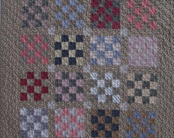 Madeleine's 4-patch Quilt Pattern by Shopgirl Quilts | Etsy