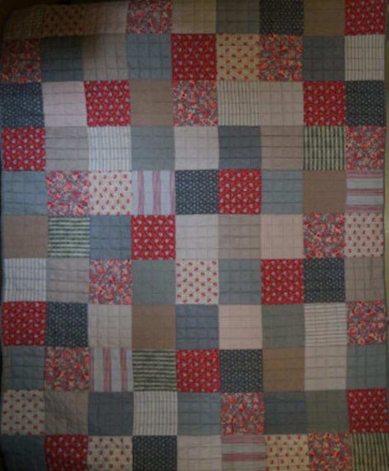 Farmhouse Comforter Quilt Pattern by Shopgirl Quilts - Etsy