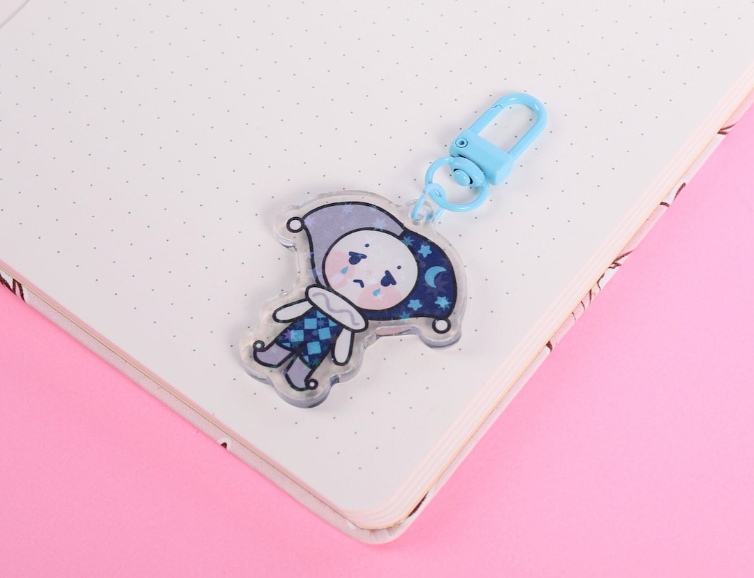 Sympathy Comfort Clown Keychains - Etsy