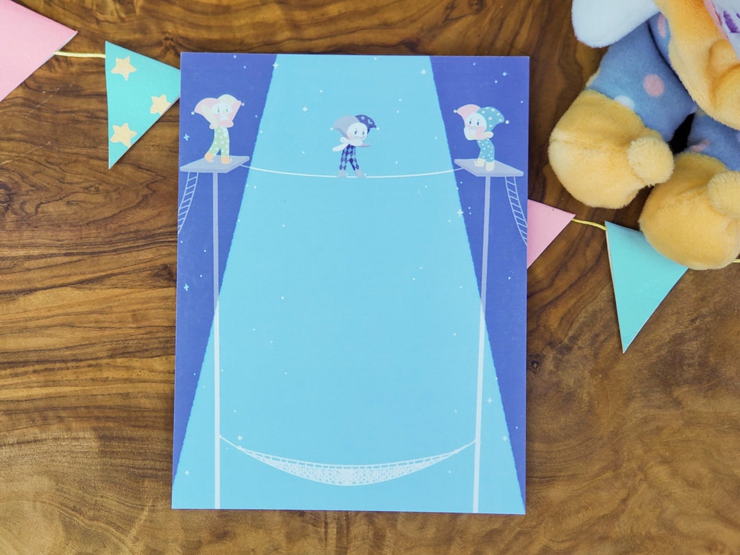 Tight Rope Notepad - Etsy