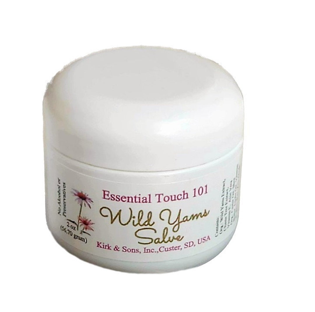 Organic Wild Yams Crème - Natural Hormone Balance - Herbal Extract ...