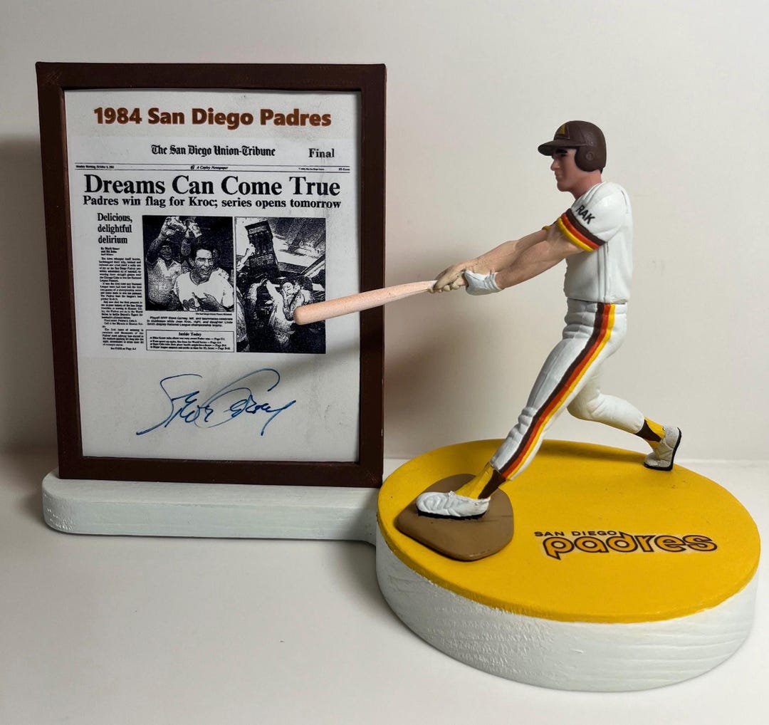 Steve Garvey Custom Starting Lineup Display SLU San Diego Padres - Etsy