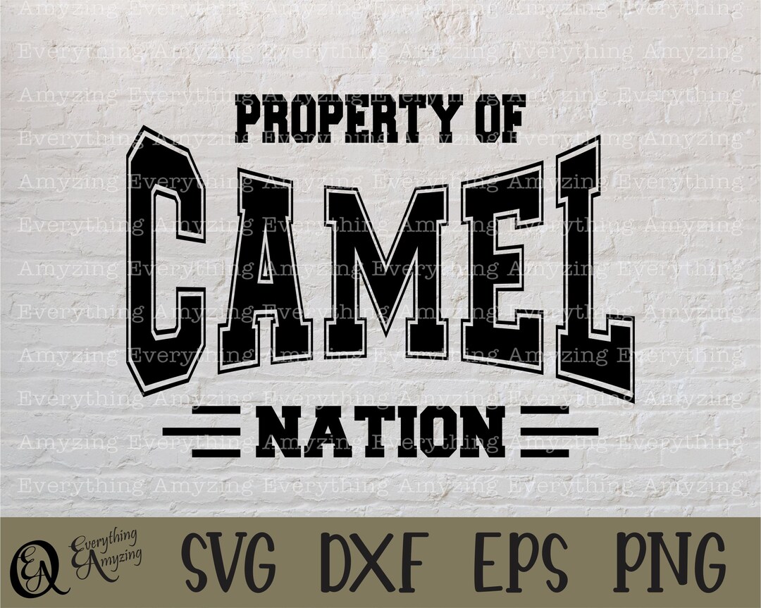 Camel Nation Svg, Camels Mascot Svg, Camel High School Svg, Camels ...