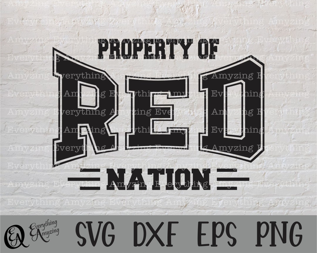 Red Nation Svg, Reds Mascot Svg, Reds School Spirit Svg, Reds ...