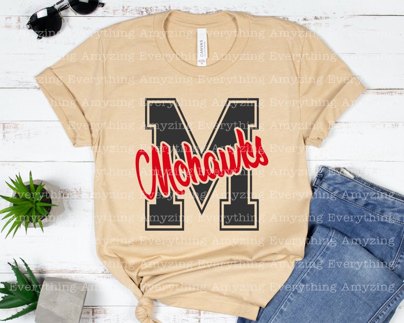Mohawks Svg, Mohawks Mascot Svg, Mohawk School Spirit Svg, Mohawks ...