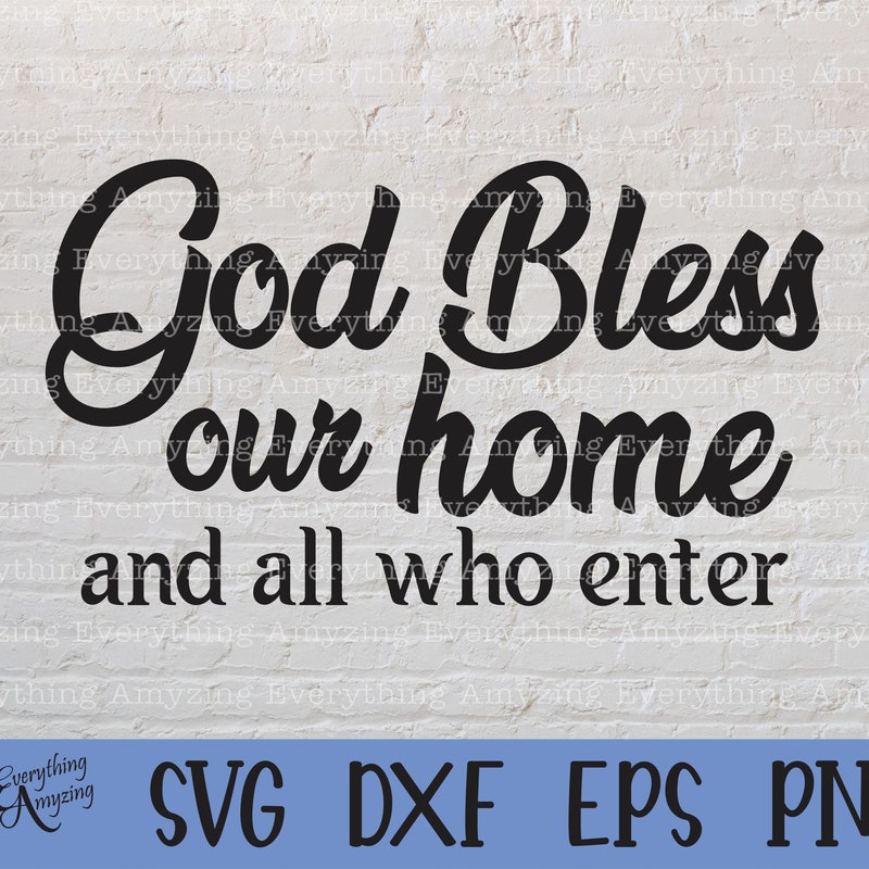 Bless Our Home - Etsy