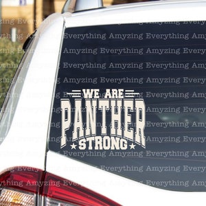 Panther Strong Svg, Panthers Mascot Svg, Panthers School Spirit Svg ...