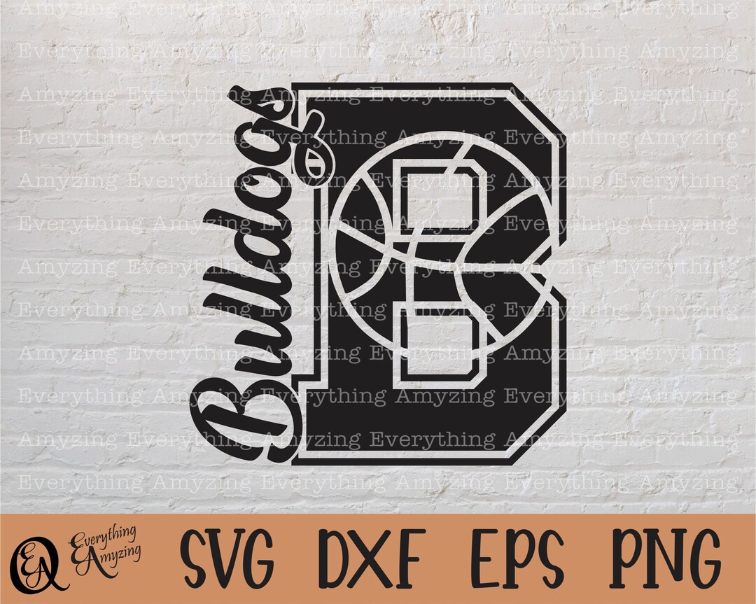 Bulldogs Basketball Svg, Bulldogs Mascot Svg, Bulldogs School ...