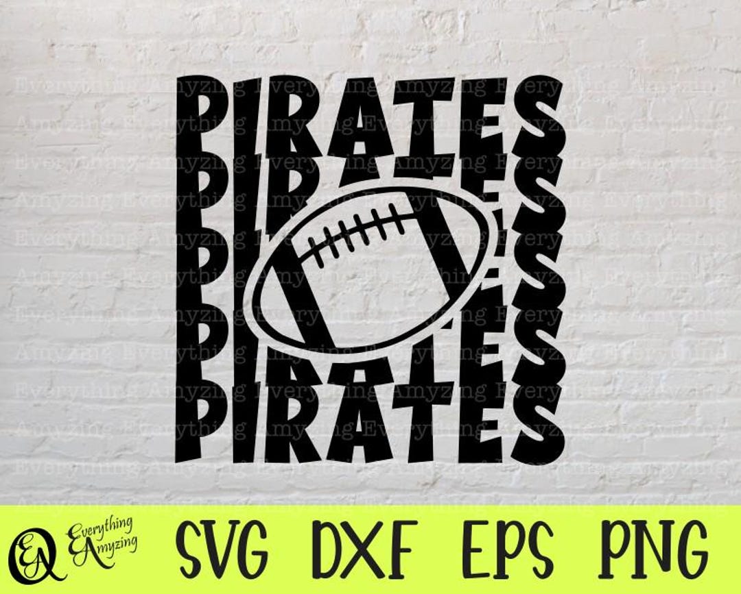 Pirates Football Svg, Pirates Mascot Svg, Pirates High School, Pirates ...