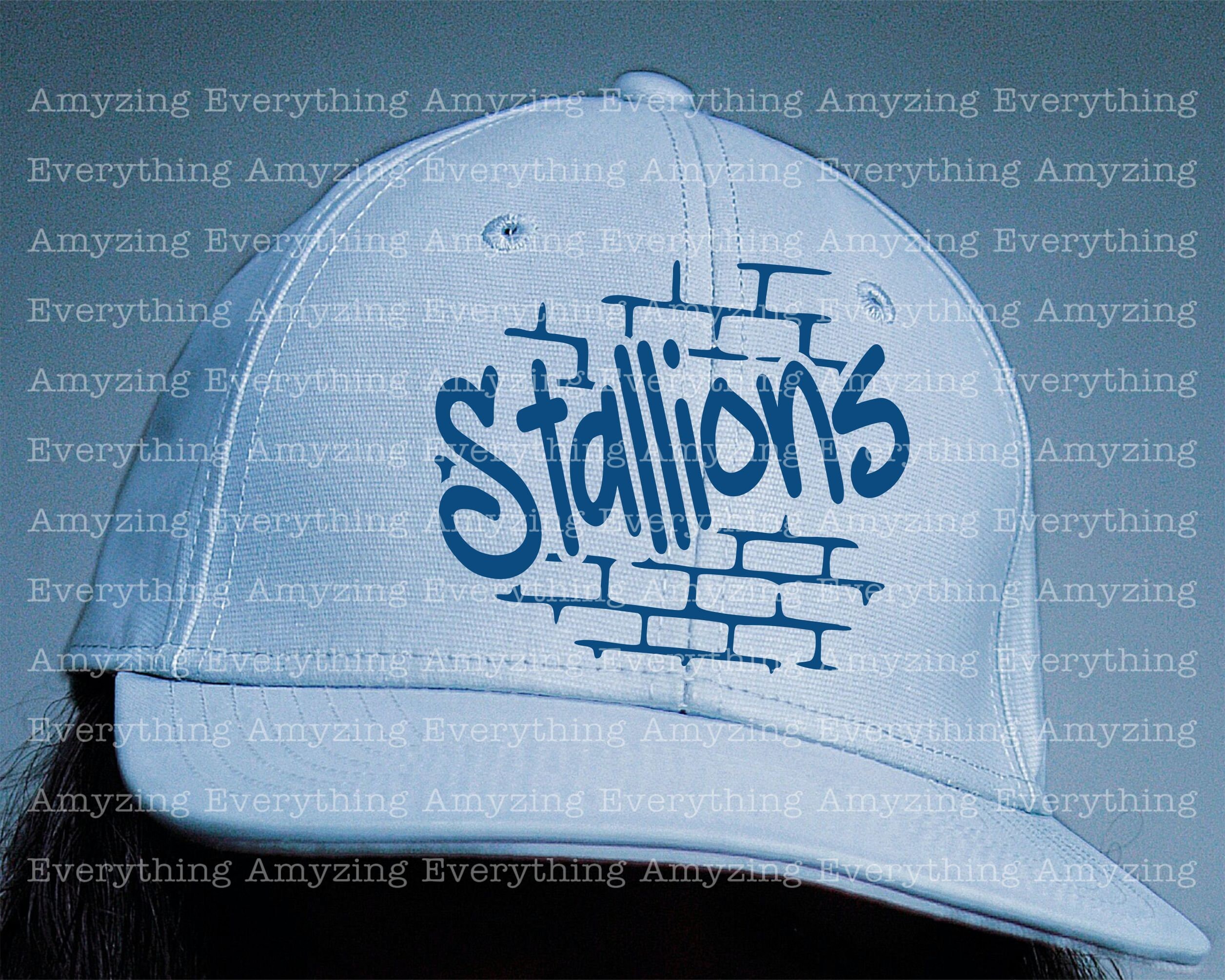 Stallions Graffiti Svg, Stallions Mascot Svg, Stallion School Spirit ...