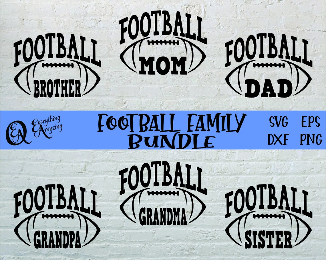 Football Family Svg Football Mom Svg Football Dad Svg - Etsy