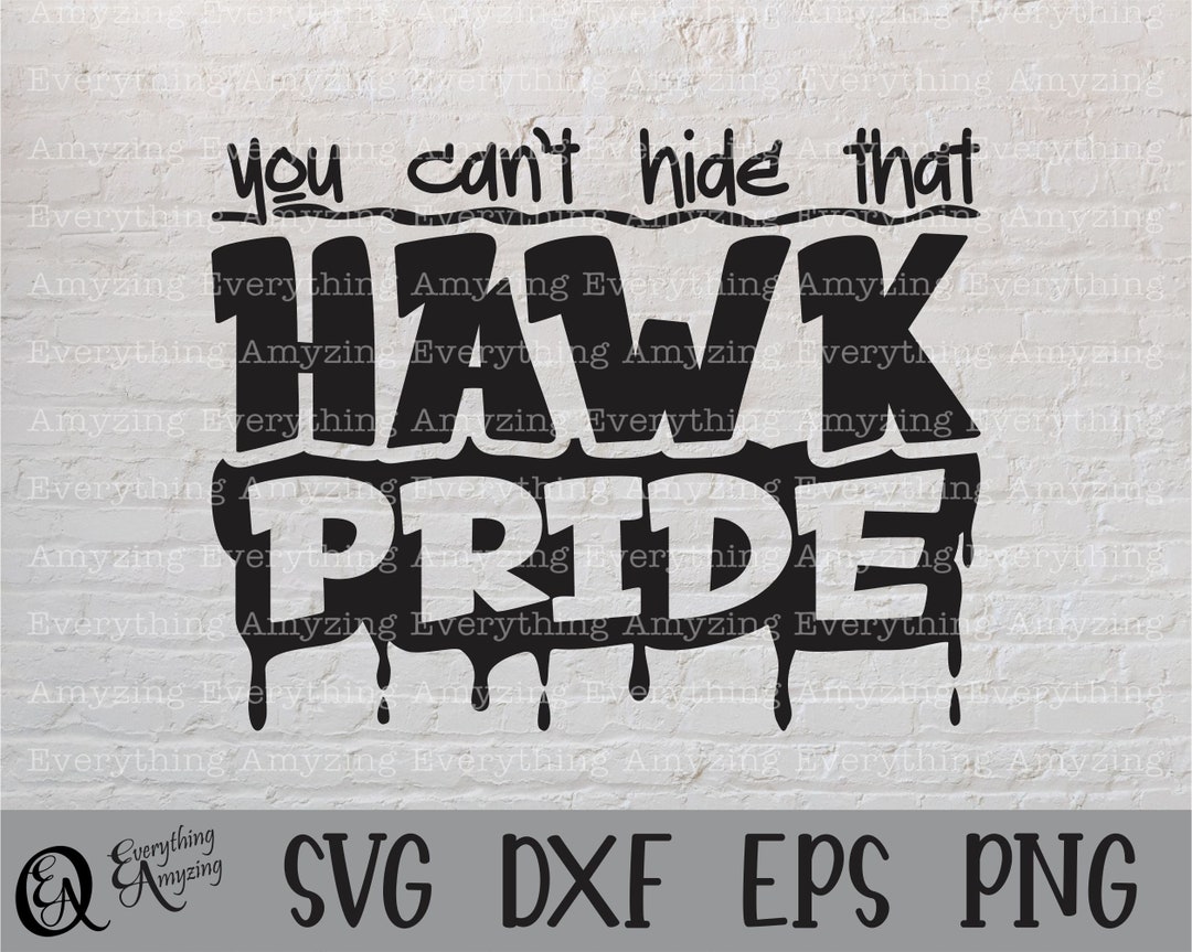 Hawk Pride Svg, Hawks Mascot Svg, Hawks School Spirit Svg, Hawks ...