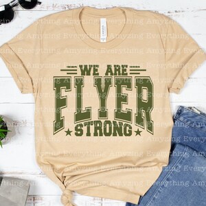 Flyer Strong Svg, Flyers Mascot Svg, Flyers School Spirit Svg, Flyers ...