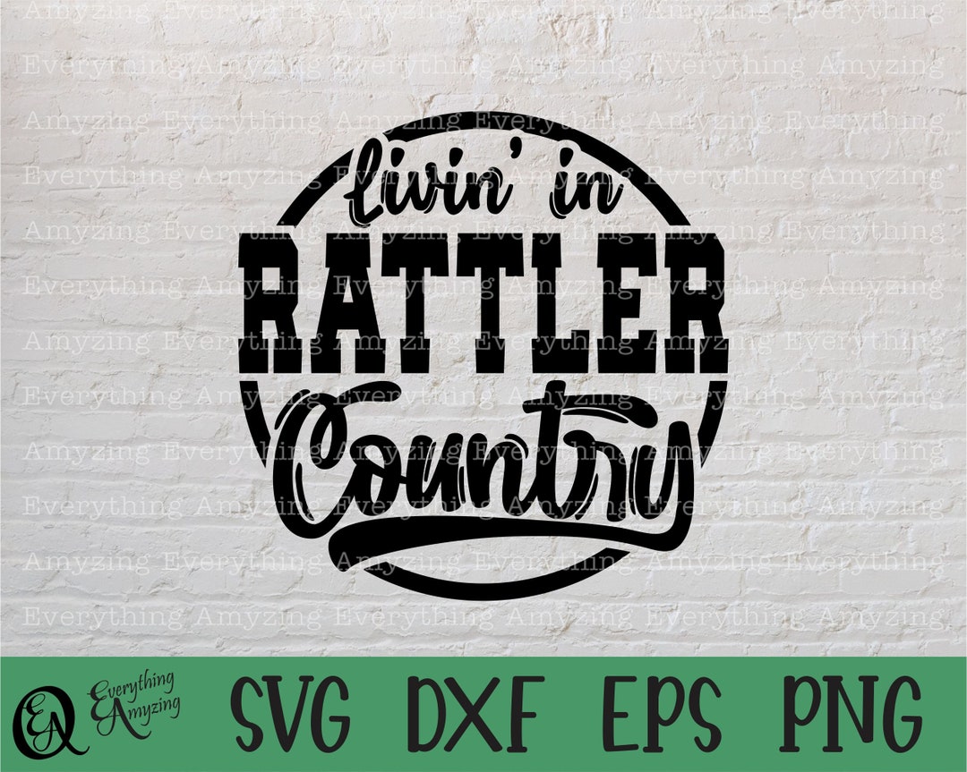 Rattler Country Svg, Rattlers Mascot Svg, Rattlers School Spirit Svg ...