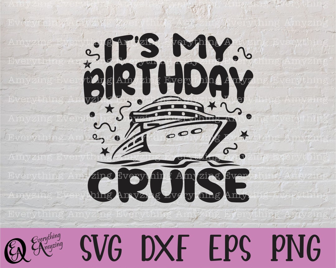 Birthday Cruise Svg, Cruise Svg, Happy Birthday Cruise Svg, Booze ...