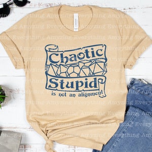 Chaotic Stupid Dnd Svg, Dungeons and Dragons, Dnd Svg, TTRPG Svg, RPG ...