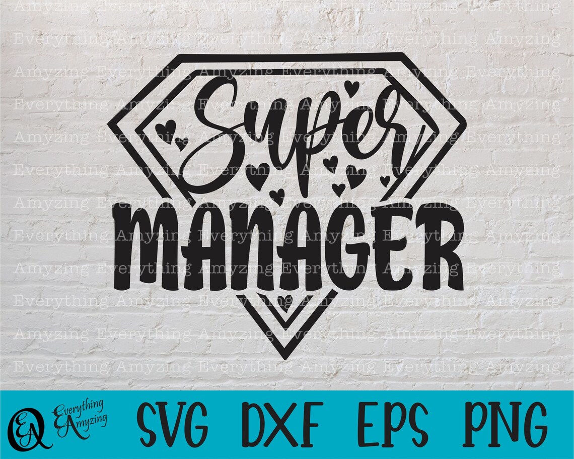Super Manager Svg, Boss Svg, Office Manager Svg, Business Office ...