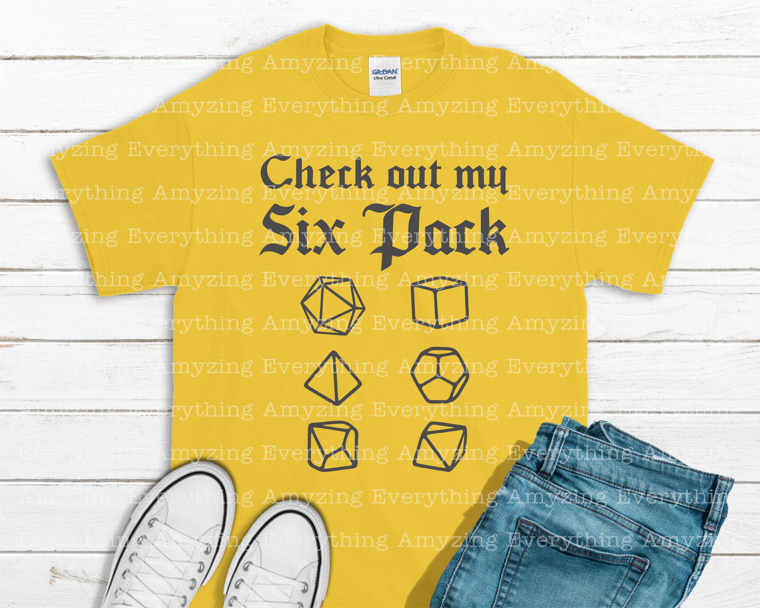 Check Out My Six Pack Svg, Dnd Svg, Dungeons and Dragons, Dungeon ...