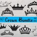Crown SVG Bundle, Tiara Svg, Princess Crown Svg, Royal Svg, Queen Crown ...