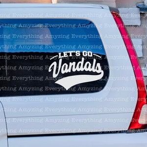 Let's Go Vandals Svg, Vandals Mascot Svg, Vandals School Spirit Svg ...