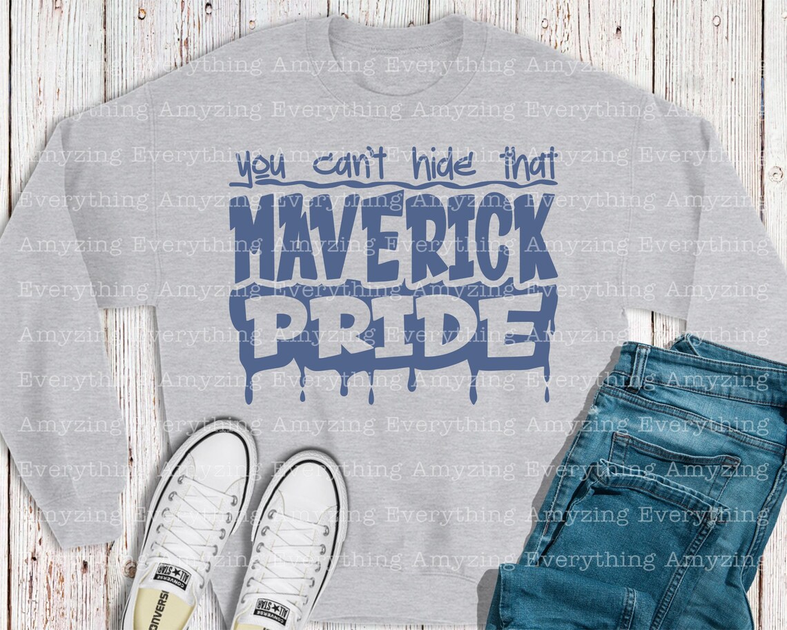 Maverick Pride Svg, Mavericks Mascot Svg, Mavericks School Spirit Svg ...