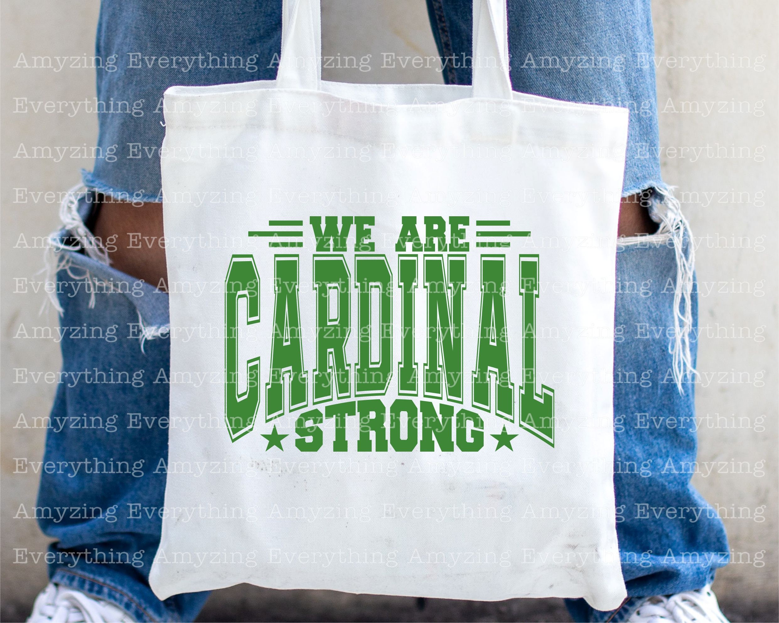 Cardinal Strong Svg, Cardinals Mascot Svg, Cardinals School Spirit Svg ...