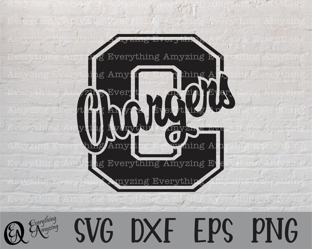 Chargers Svg, Chargers Mascot Svg, Chargers School Spirit Svg, Chargers ...
