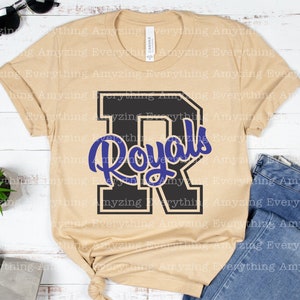 Royals Mascot Bundle Svg, Royals School Spirit Svg, Royals Cheerleading ...