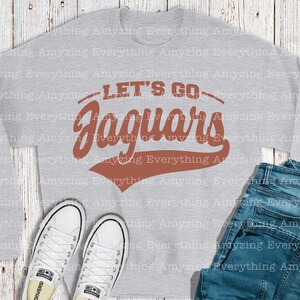 Let's Go Jaguars Svg, Jaguars Mascot Svg, Jaguars School Spirit ...