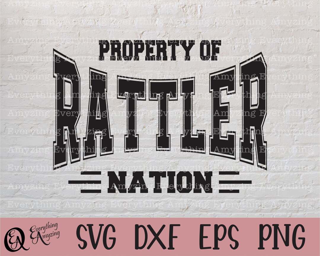 Rattler Nation Svg, Rattlers Mascot Svg, Rattlers School Spirit Svg ...
