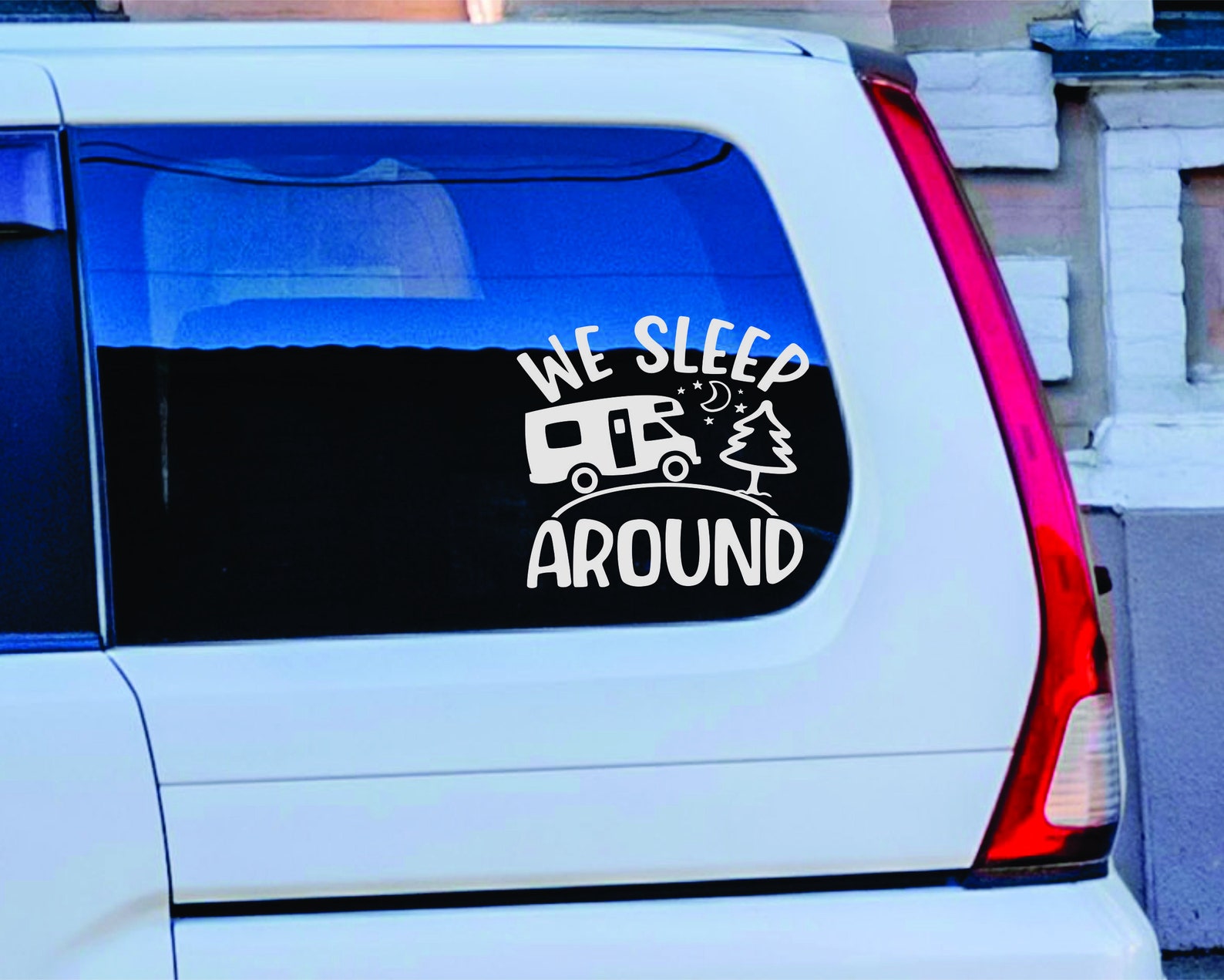 I Sleep Around Svg Camping Svg RV Life Svg Vacation Svg | Etsy