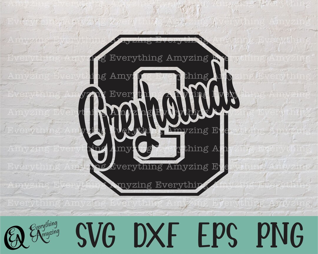 Greyhounds Svg, Greyhounds Mascot Svg, Greyhounds School Spirit Svg ...