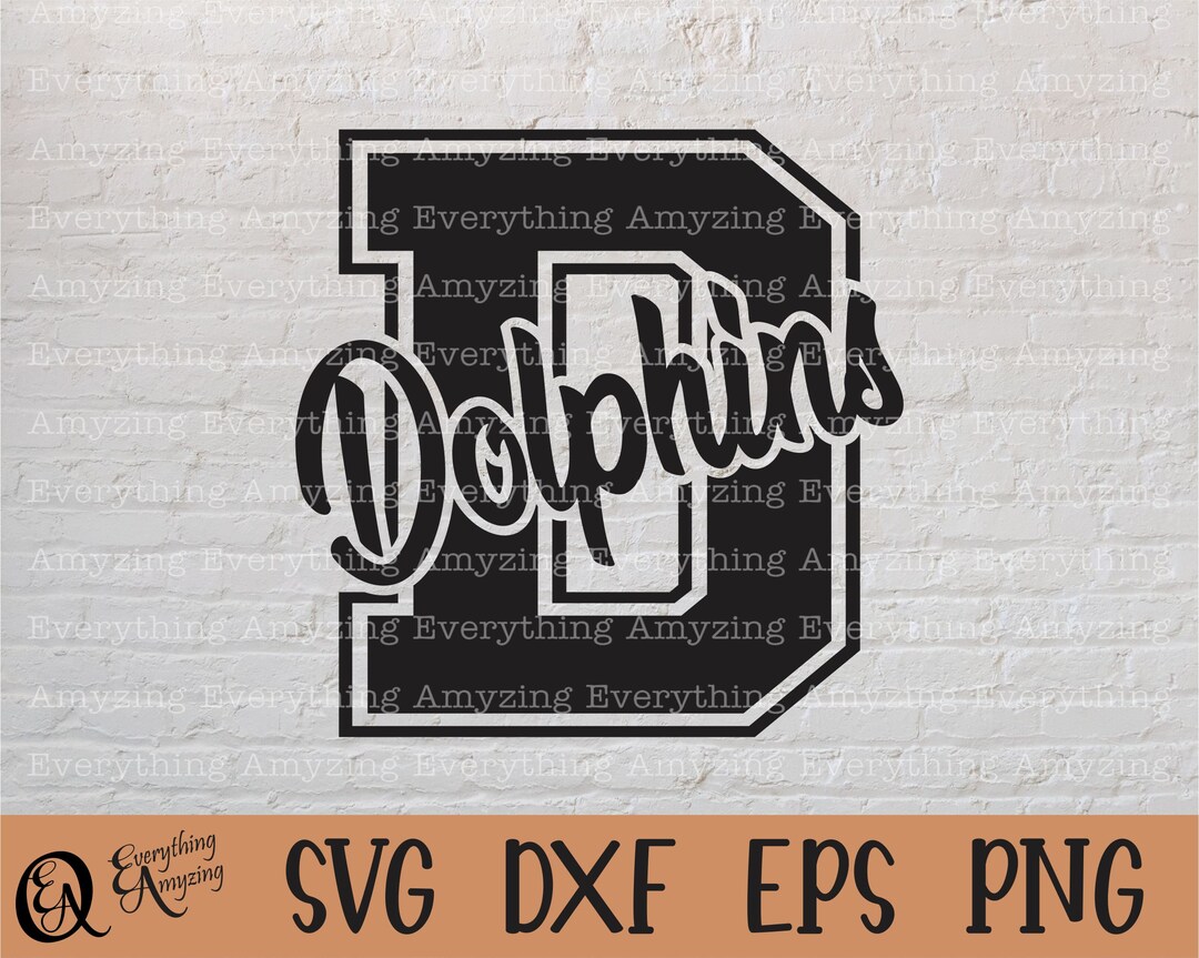 Dolphins Svg, Dolphins Mascot Svg, Dolphins School Spirit Svg, Dolphins ...