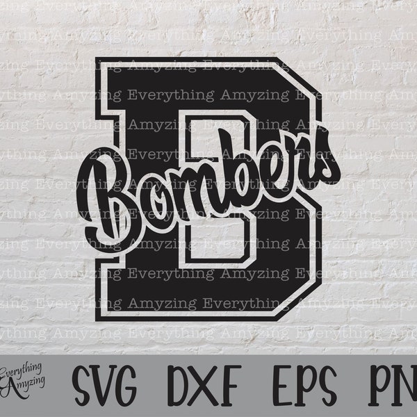 Bombers Svg - Etsy