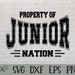 Junior Nation Svg, Junior Class Svg, High School Svg, Back to School ...