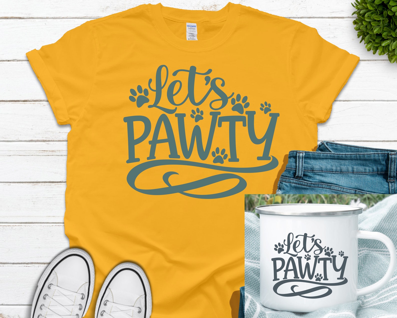 Let's Pawty Svg Dog Svg Cat Svg Dog Mom Svg Cat Mom - Etsy
