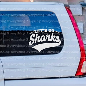 Sharks Mascot Bundle Svg, Sharks School Spirit Svg, Sharks Cheerleading ...