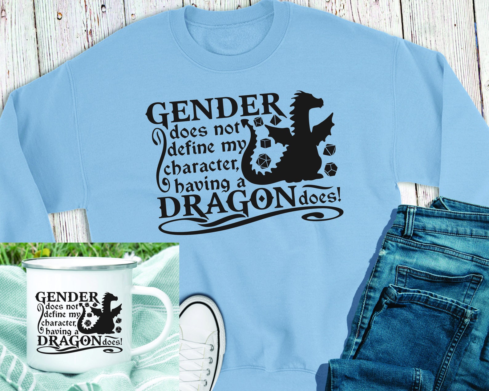 Gender and Dragon Svg Dungeons and Dragons Svg Dnd Svg Dnd - Etsy