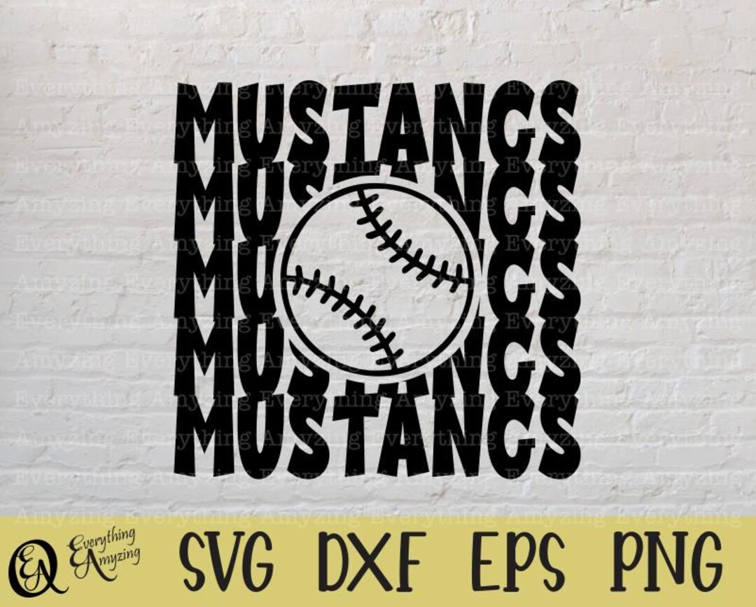 Mustangs Baseball, Mustangs Mascot, Mustangs School Baseball, Mustangs ...