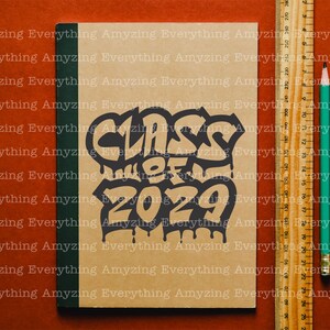 Graffiti Class of 2029 Svg, Graduation Svg, Senior Class Svg, Back to ...