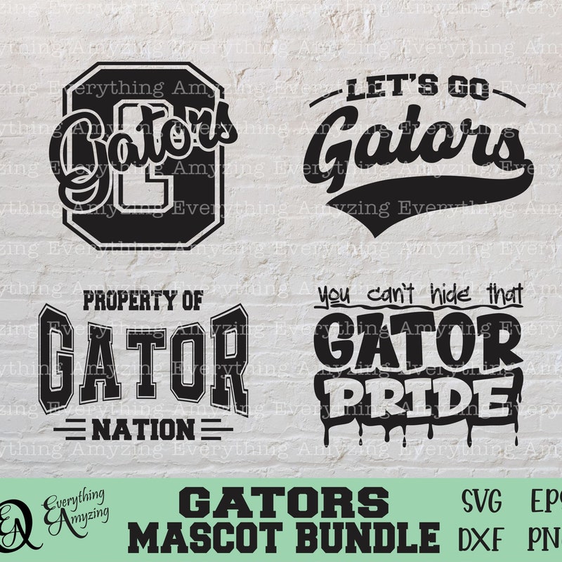 School Bundle Gators Svg - Etsy