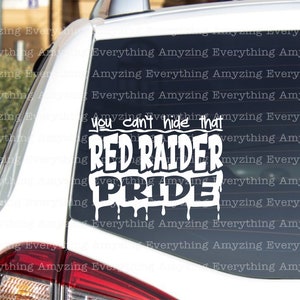Red Raider Pride Svg, Red Raiders Mascot Svg, Red Raiders School Spirit ...