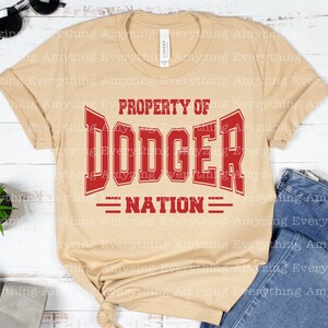 Dodger Nation Svg, Dodgers Mascot Svg, Dodgers School Spirit Svg ...