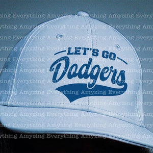 Let's Go Dodgers Svg, Dodgers Mascot Svg, Dodgers School Spirit ...