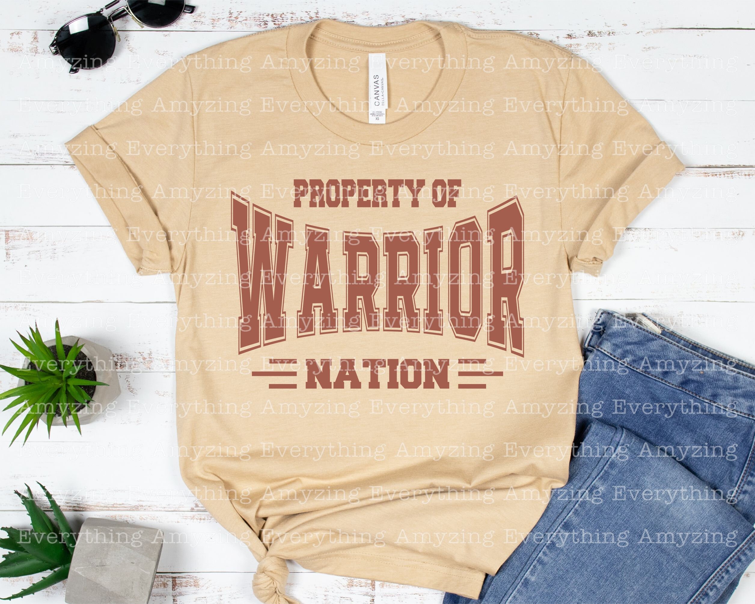 Warrior Nation Svg, Warriors Mascot Svg, Warriors School Spirit ...