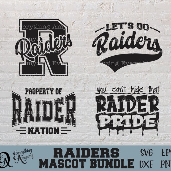 Raiders Nation Svg - Etsy