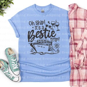 Oh Ship It's a Bestie Trip Svg, Cruise Svg, Cruise Ship Svg, Cruise ...
