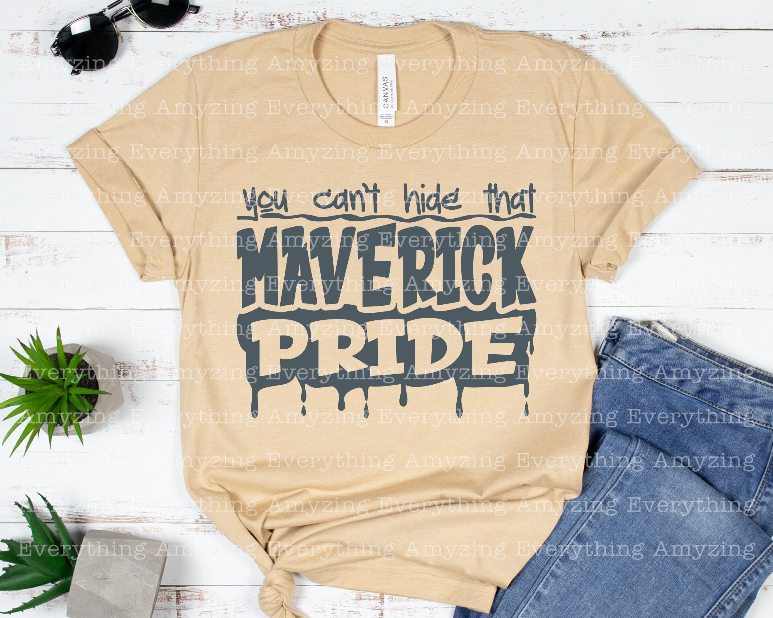 Maverick Pride Svg, Mavericks Mascot Svg, Mavericks School Spirit Svg ...